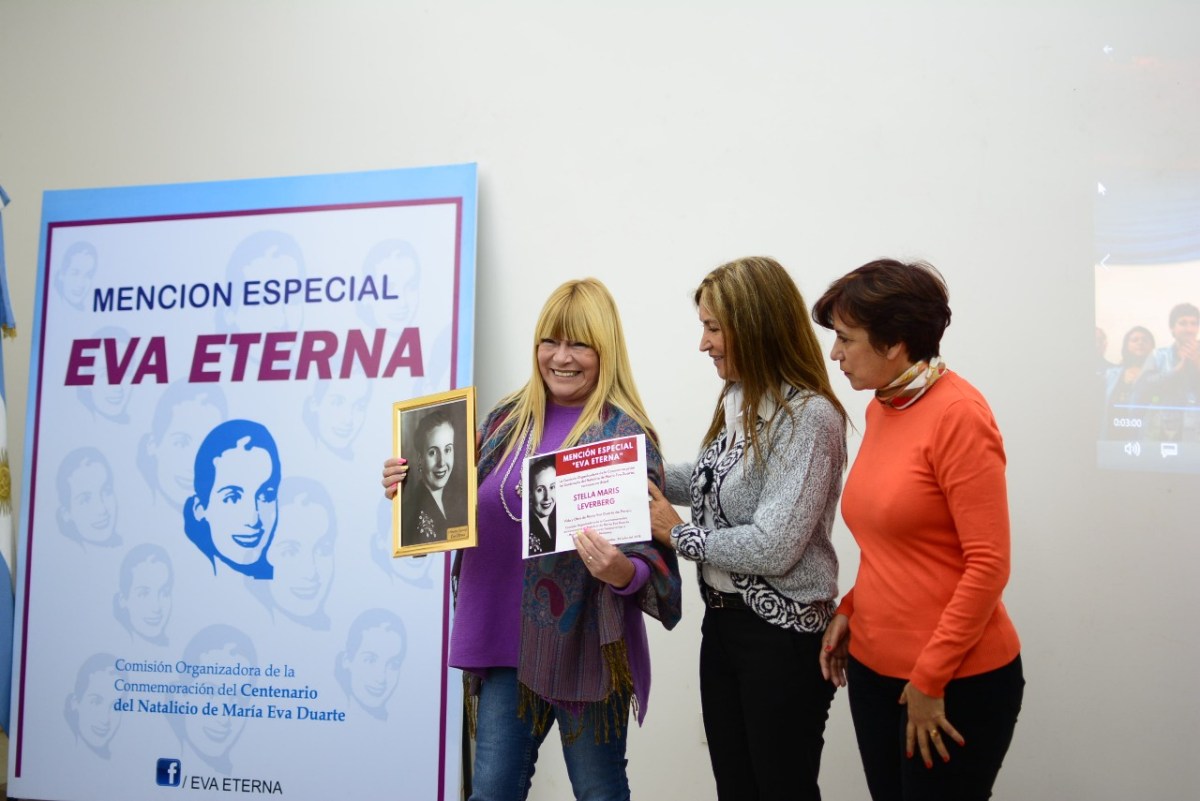 Entregaron la Mención Especial “Eva Eterna” a Leverberg por su ...