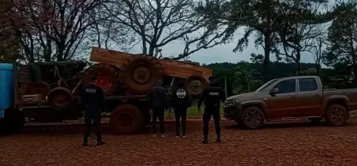 Robo de maquinaria agrícola: recuperaron tractores, maquinaria forestal ...